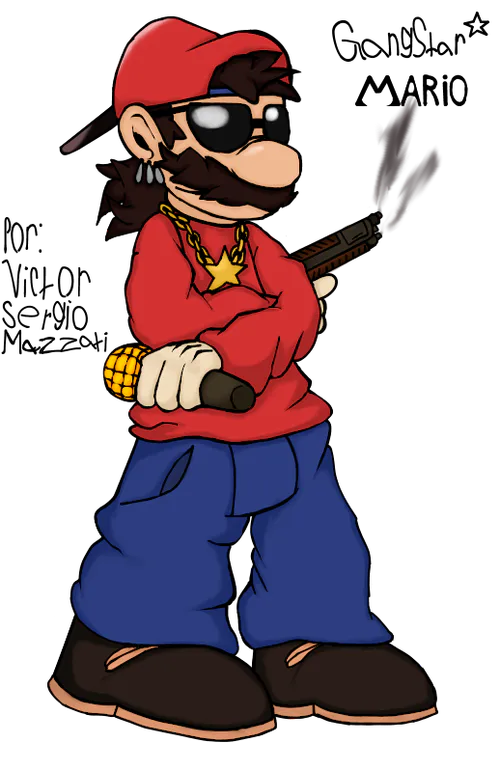 Gangster Mario And Luigi Drawings New Posts Super Mario Community On