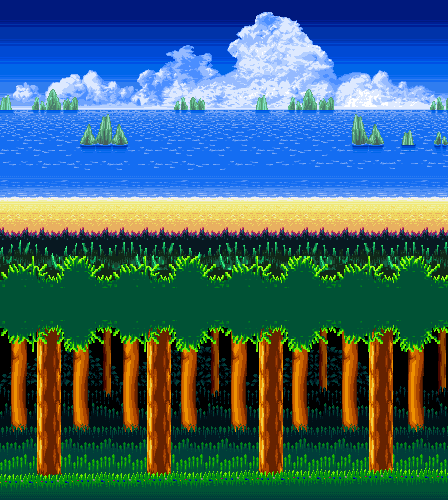 Sonic Level Background