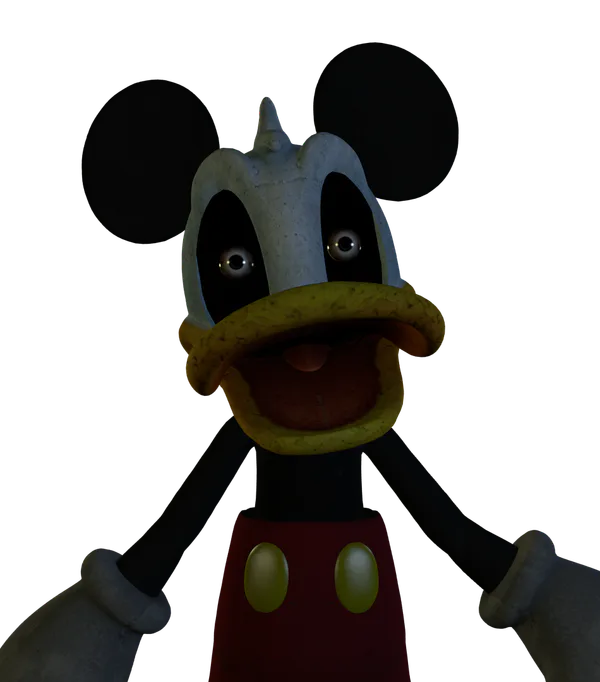 Donald Duck Head Five Nights At Treasure Island