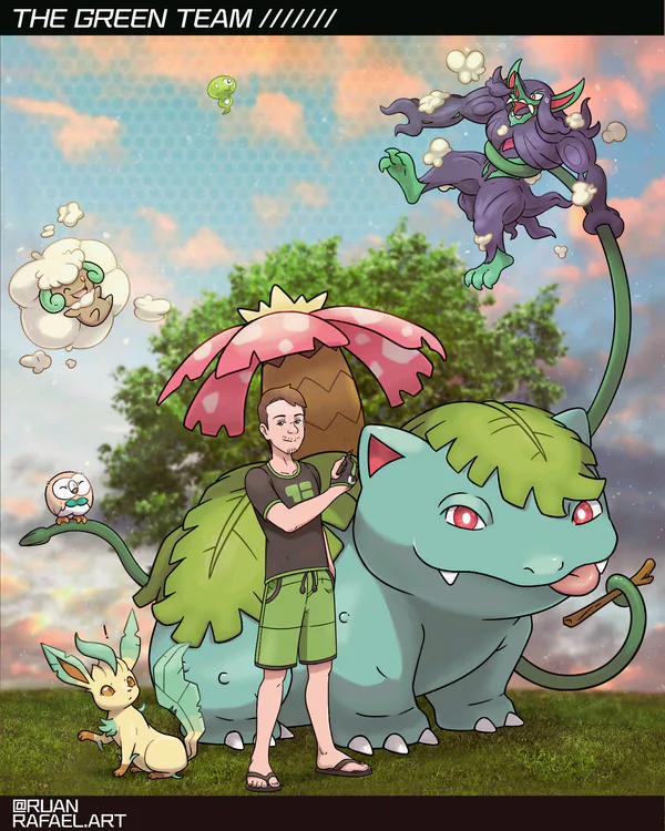 Pokemon Green Team