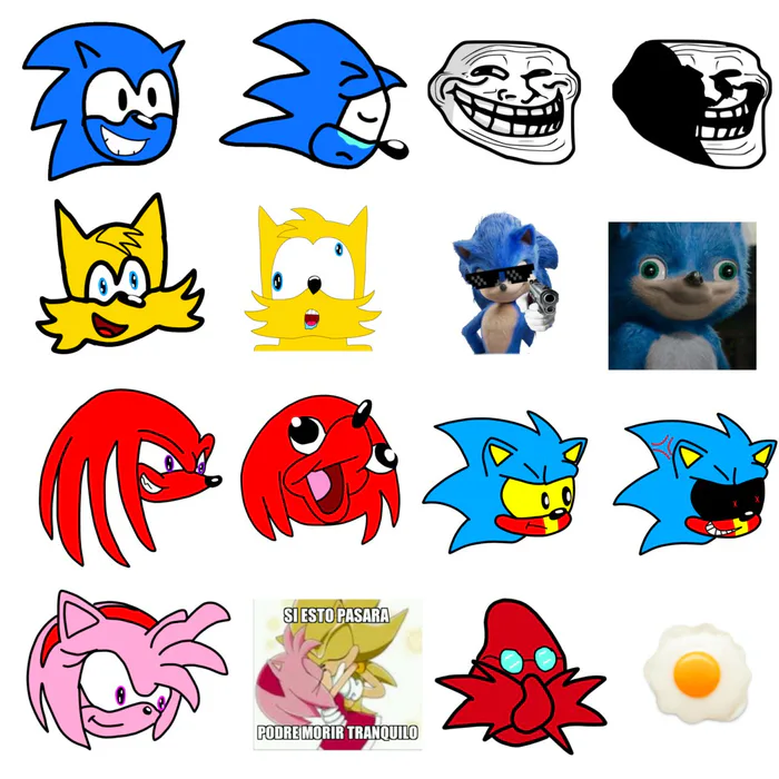 Sonic Character Memes