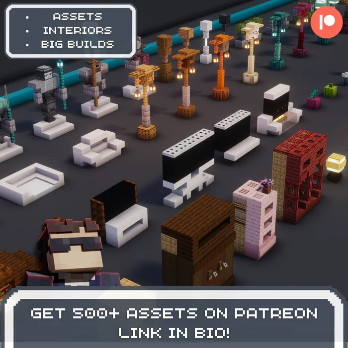 Minecraft Blueprints Pixel Art New Posts In Builds Minecraft