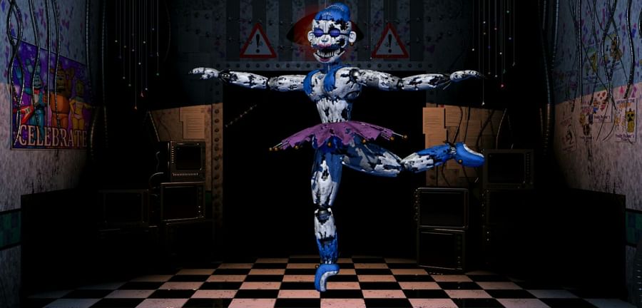 Nightmare Ballora in FNaF 2 mod by TheMasterPuppet (@TheMasterPuppet ...