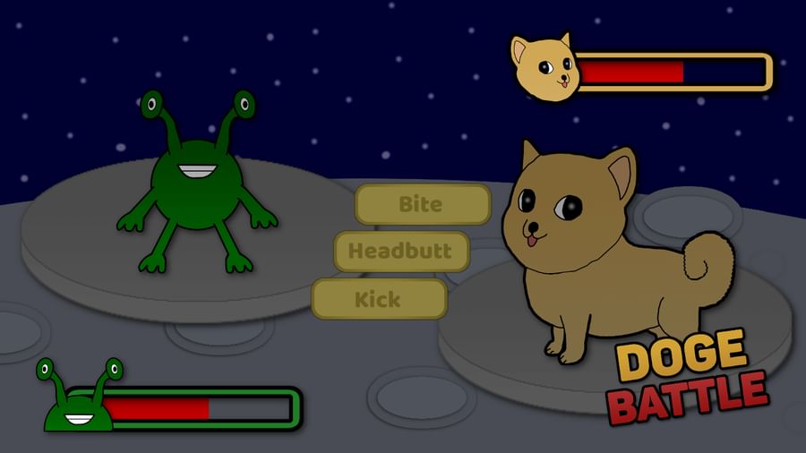 Doge Battle by WildShibe Games (@WildShibeGames) on Game Jolt