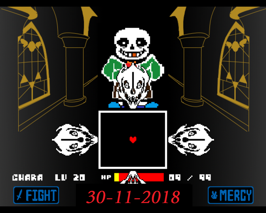 Overtale Sans(1.0)+Unitale by HKnight17 - Game Jolt