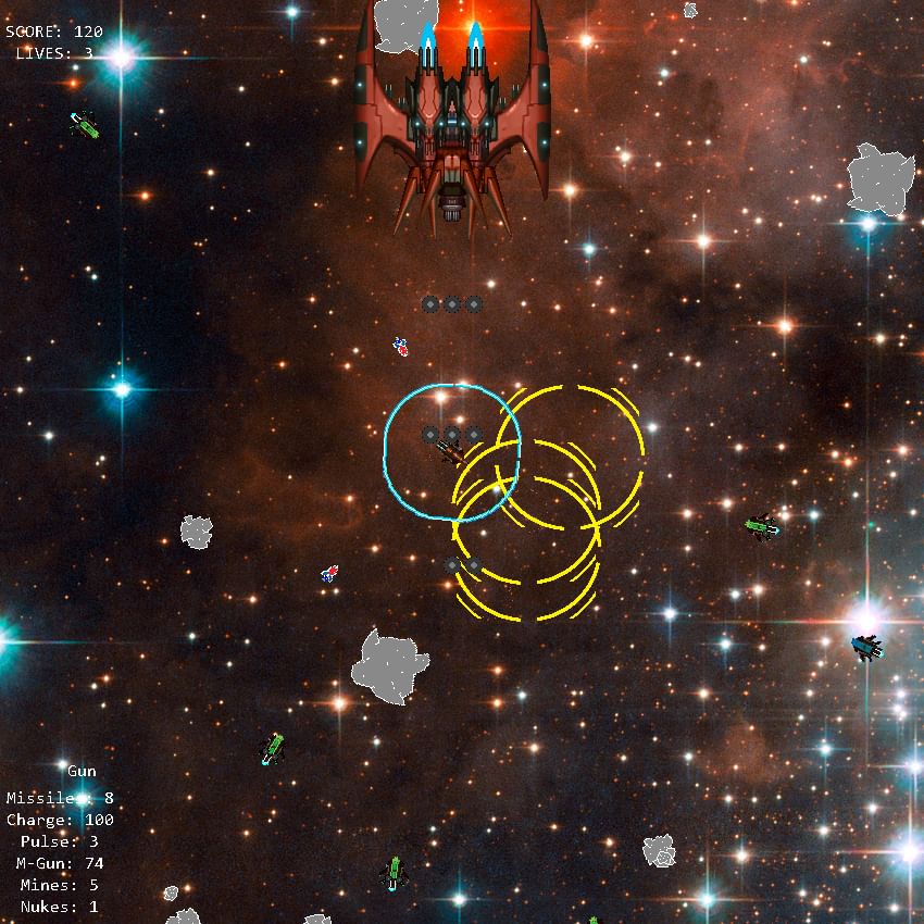 Space Chaos Demo by GameShedStudios - Game Jolt