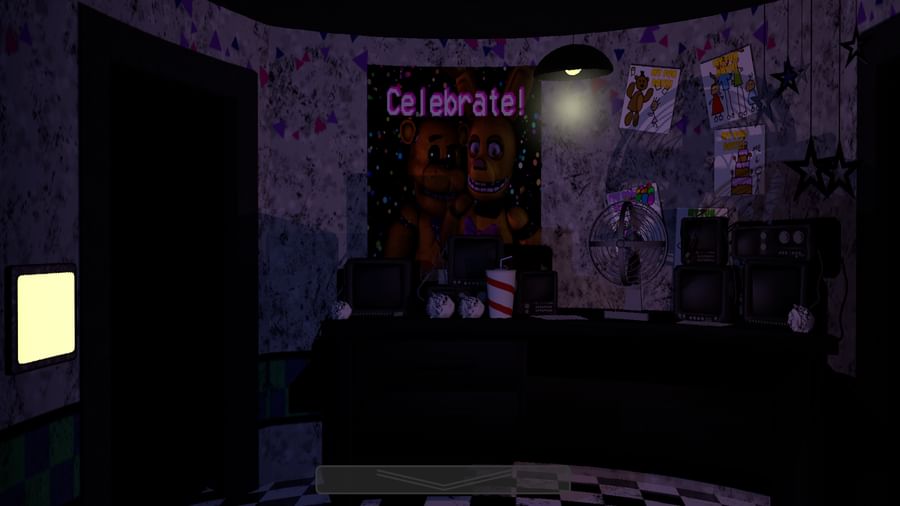 finally I finished modelling the office, here you have an image of it ...