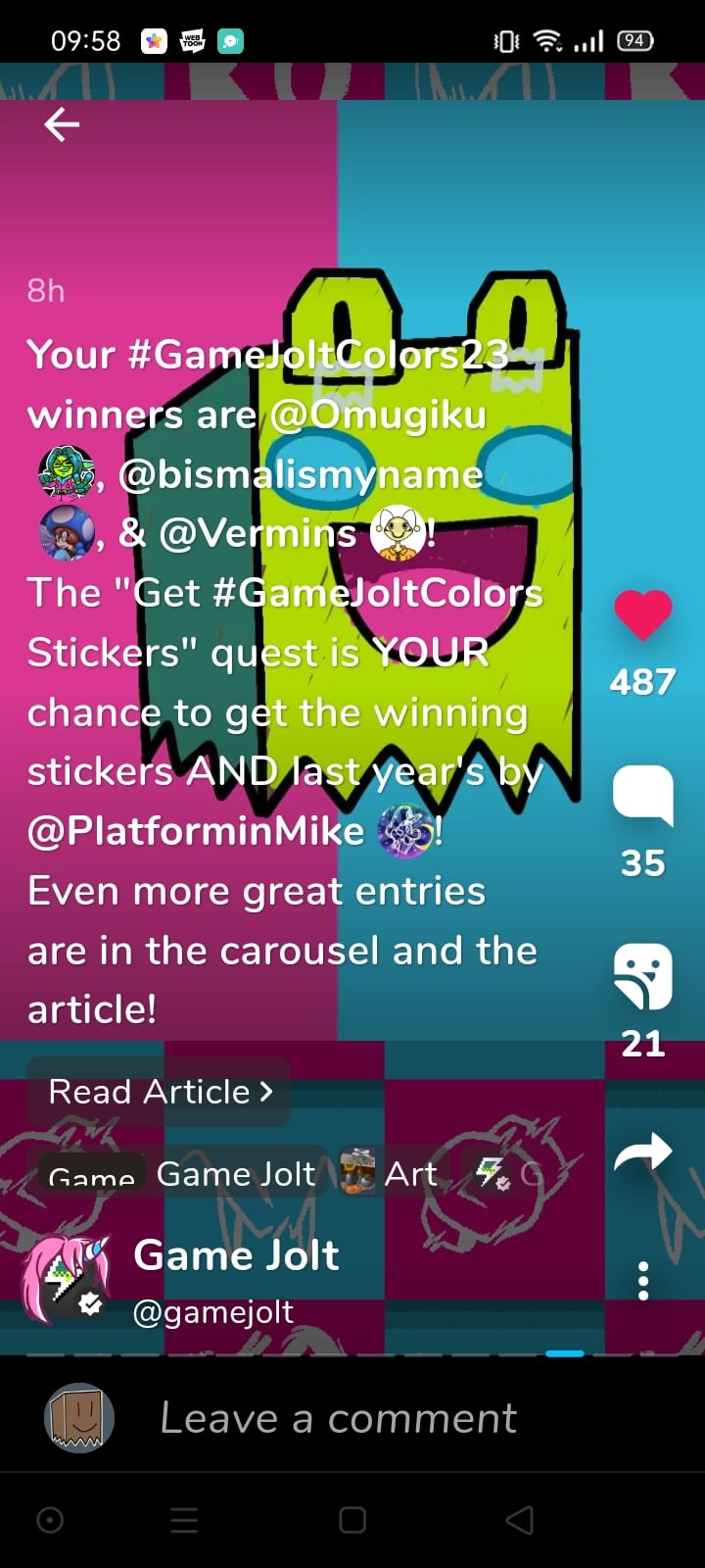 Game Jolt - Share your creations