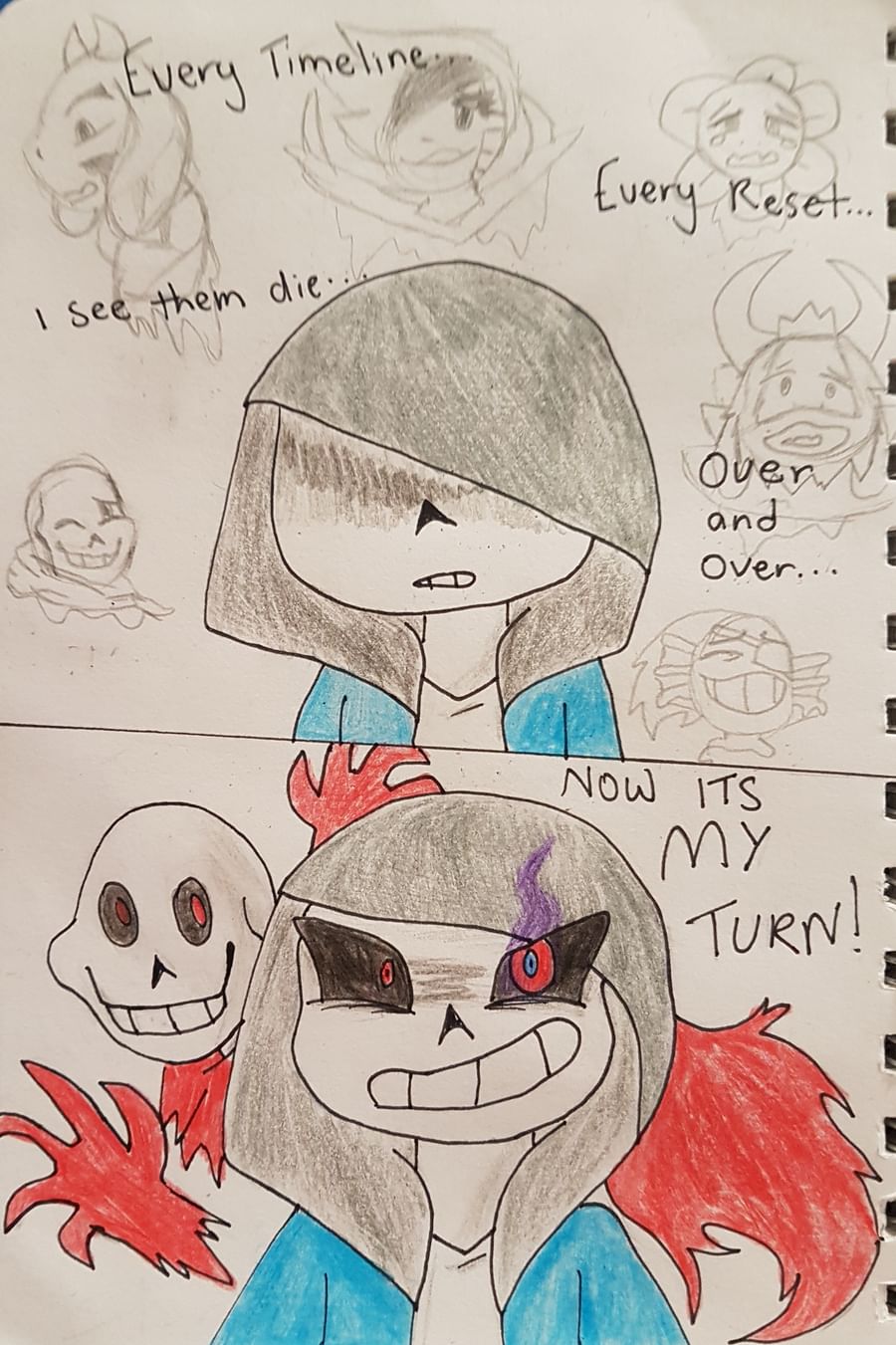 TOKYO ᑎOᐯᗩᑎIᗩ *:･ﾟ *: ඞ ･ﾟ on Game Jolt: "Dusttale Sans revenge on the ...