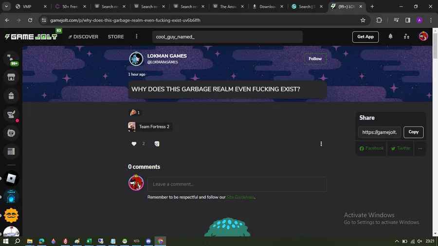 Game Jolt - Share your creations