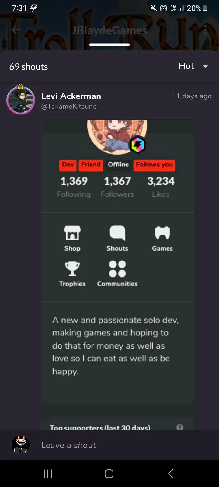 Game Jolt - Share your creations