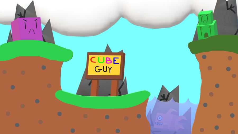 cube guy by Benjabla - Game Jolt