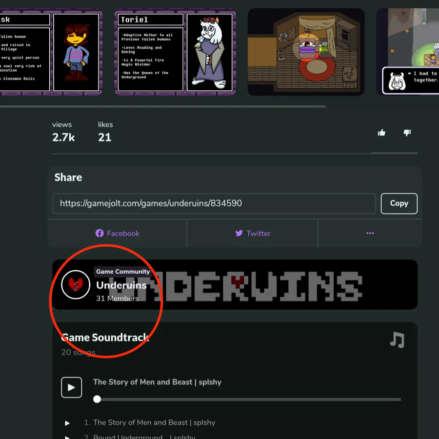 Game Jolt - Share your creations