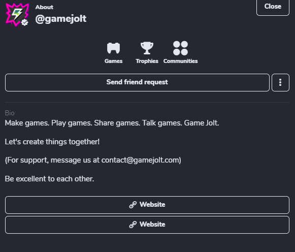 Game Jolt - Share your creations