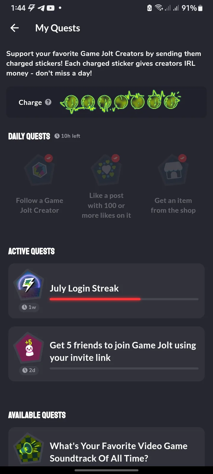 Game Jolt - Share your creations