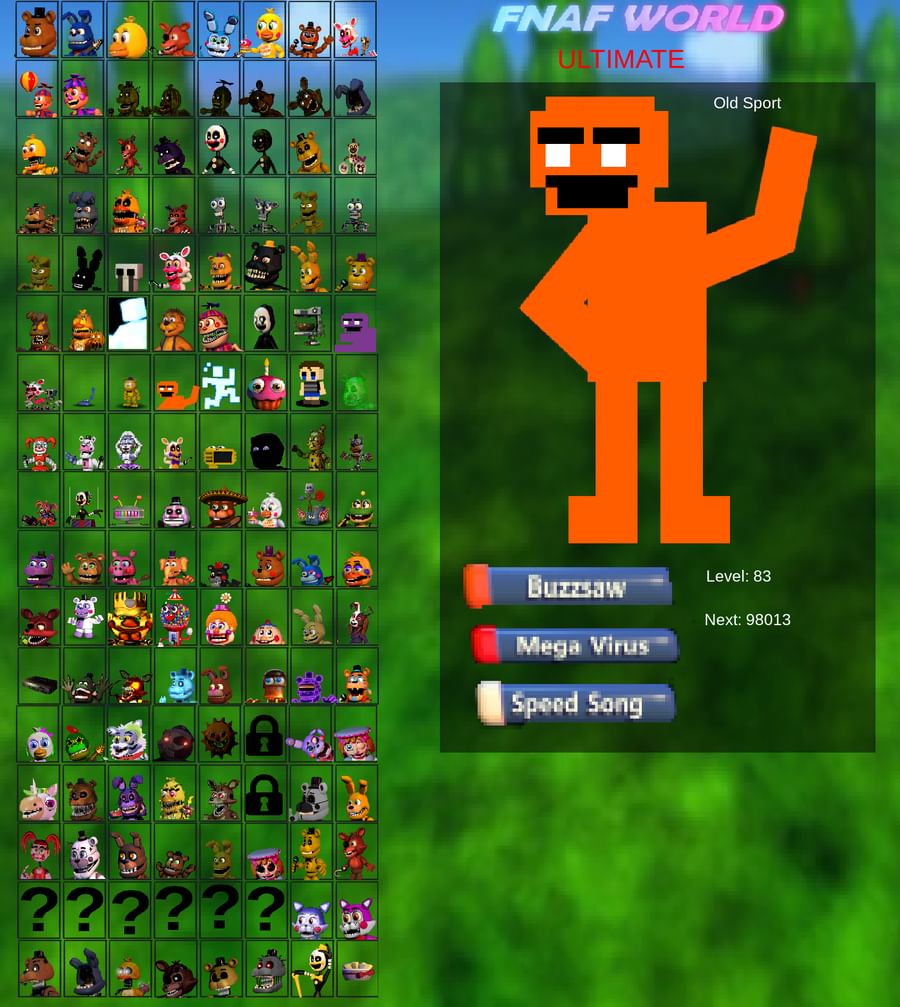 FNaF World: Ultimate by TotallyNotAmnidude - Game Jolt