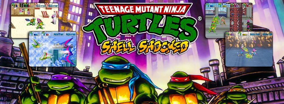 Teenage Mutant Ninja Turtles: Shell Shocked [The Arcade Game] by White ...
