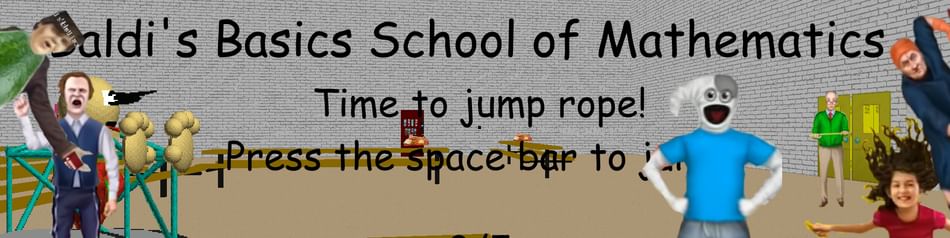 Baldi's Basics school of Mathematics by BSMMedia (@BSMMedia) on Game Jolt