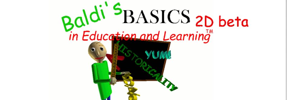 Baldi's basics 2D BETA edition by Guardian Tubby - Game Jolt
