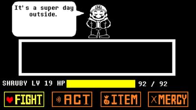 UnderToad Fan Fight: Mario by Blackerman - Game Jolt