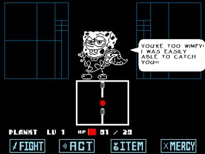 SPONGETALE - Spongebob Boss Fight by Patrick The Star - Game Jolt