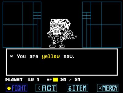 SPONGETALE - Spongebob Boss Fight by Patrick The Star - Game Jolt