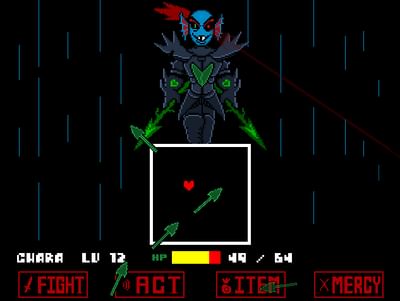 DeterminedTale ODT!Undyne The Undying Boss Fight by Patrick The Star ...