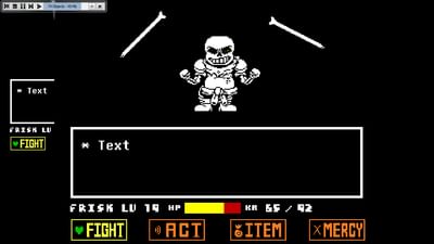 Distrust Sans Phase 2 Battle by _GeR_ - Game Jolt