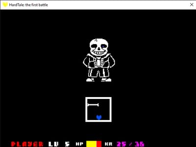 HardTale: the first battle - Sans and Papyrus battle (DEMO) by Sans ...
