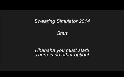Swearing Simulator 2014 by kaanalan113 - Play Online - Game Jolt
