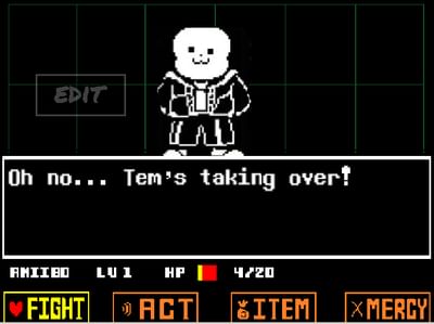 -UNDERTALE- Secret temmie fight by Finty_Studios - Game Jolt
