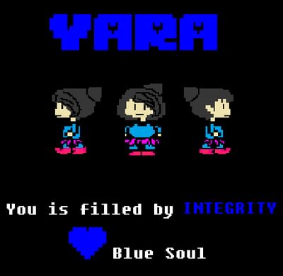 Undertale Blue by FoxyNick - Game Jolt