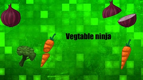 Vegetable Ninja by Thentic_Gaming - Game Jolt