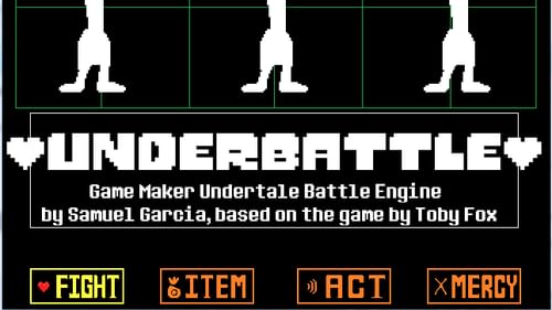 Underbattle: Game Maker Undertale Battle Engine by Samuel Garcia(gmx0 ...