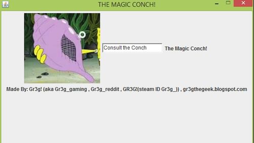 Magic Conch Simulator 20XX by Gr3g - Game Jolt
