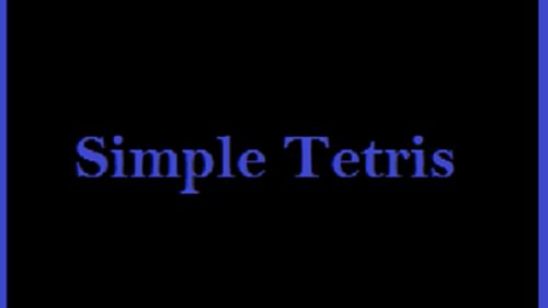 Simple Tetris by SimpleSoft - Game Jolt