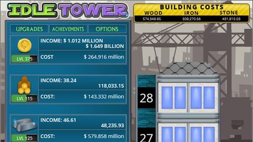 Idle Tower by FlashRevolution - Play Online - Game Jolt
