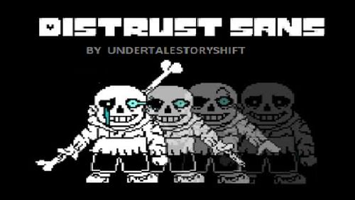 [UNDERSWAP] DISTRUST SANS by UndertaleStoryShift (@UndertaleStoryShift ...