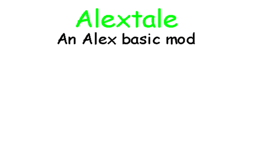Alextale (Alex basic mod) by Paulor_94 - Game Jolt