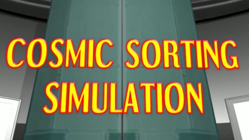 Cosmic Sorting Simulation - VR by JonahLovell - Game Jolt