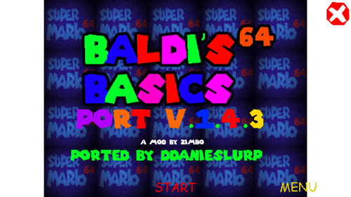 Baldi's Basics 64 V1.4.3 Port - Baldi's Basics V.1.4.3 Mod by ...