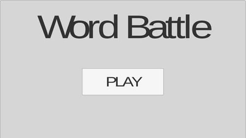 Word Battle by Bruno Cicanci - Play Online - Game Jolt