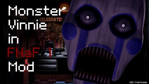 Monster Vinnie in FNaF 1 Mod (2021) by FNaFModder - Game Jolt